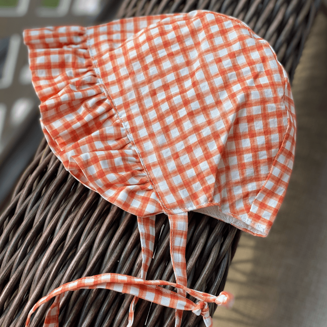 Gliz Design | Ruffle Baby Bonnet